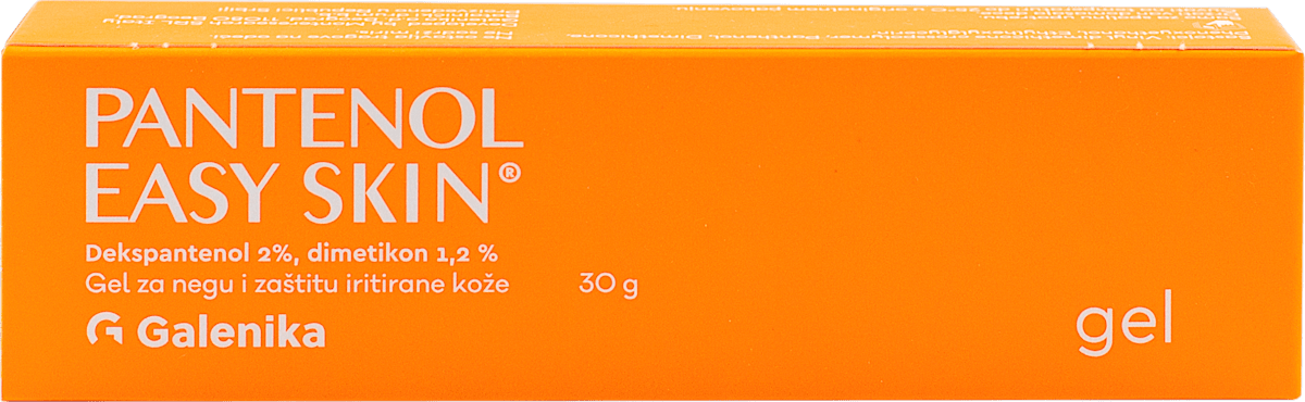 Galenika PANTENOL EASY SKIN gel za negu i zaštitu iritirane kože, 30 g ...
