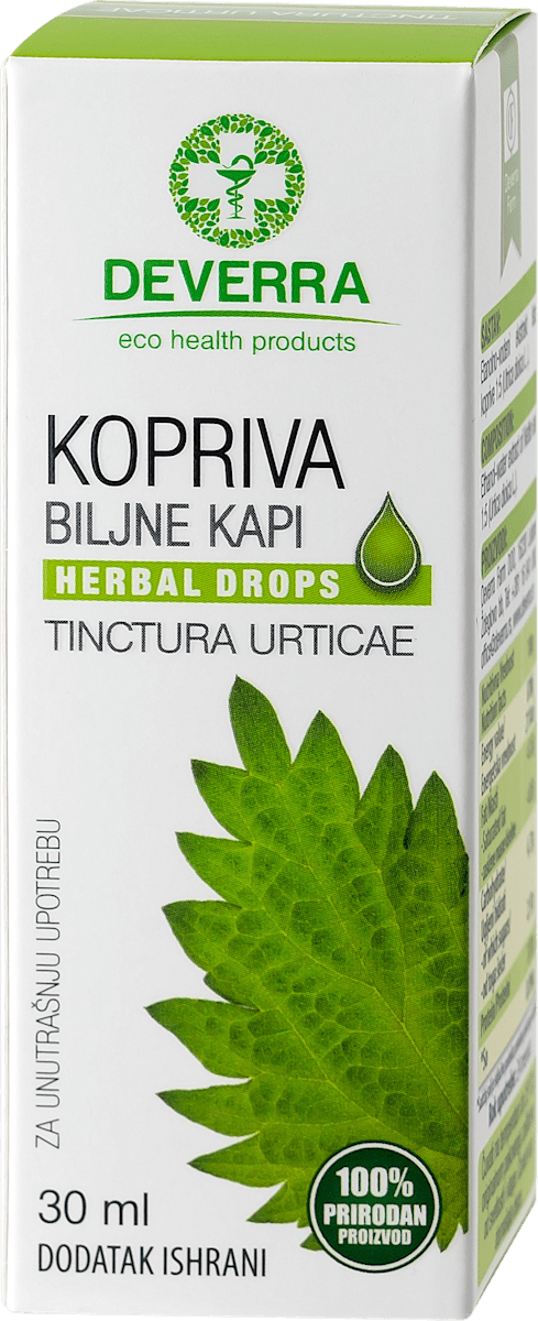 DEVERRA KOPRIVA BILJNE KAPI, 30 ml | dm.rs