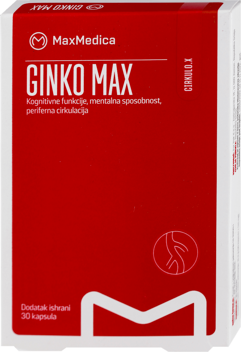 MaxMedica GINKO MAX kapsule, 30 kom | dm.rs