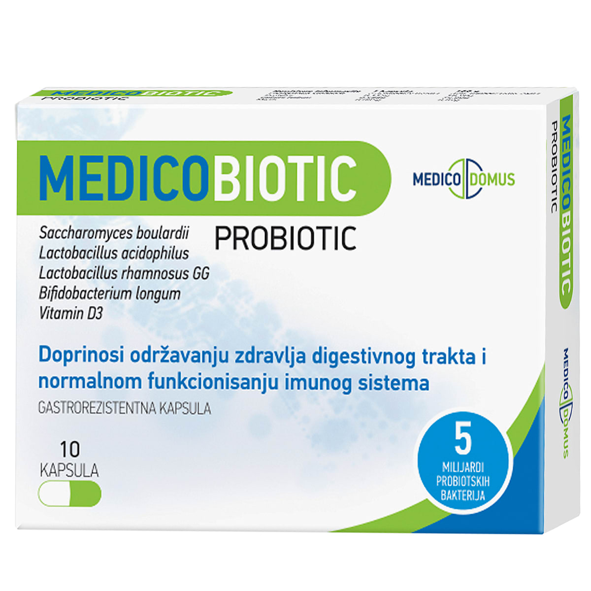 MEDICO DOMUS PROBIOTIC - kapusle, 10 kom | dm.rs