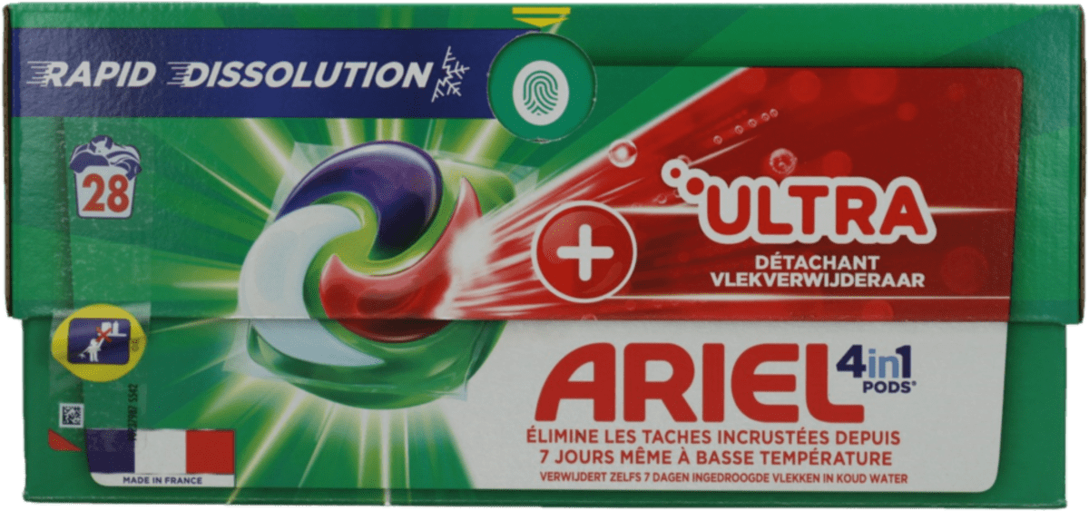 ARIEL Detergent de rufe capsule All-in-1 ultra, 28 buc | dm.ro