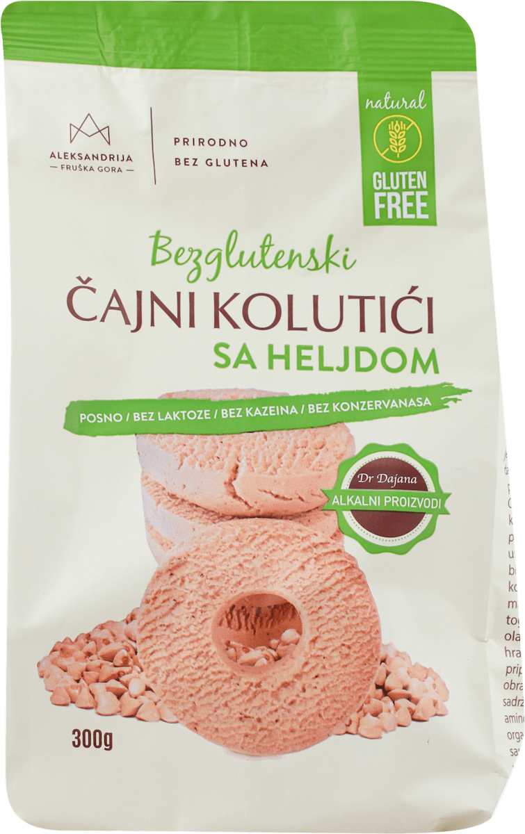 Aleksandrija ČAJNI KOLUTIĆI SA HELJDOM, 300 g | dm.rs