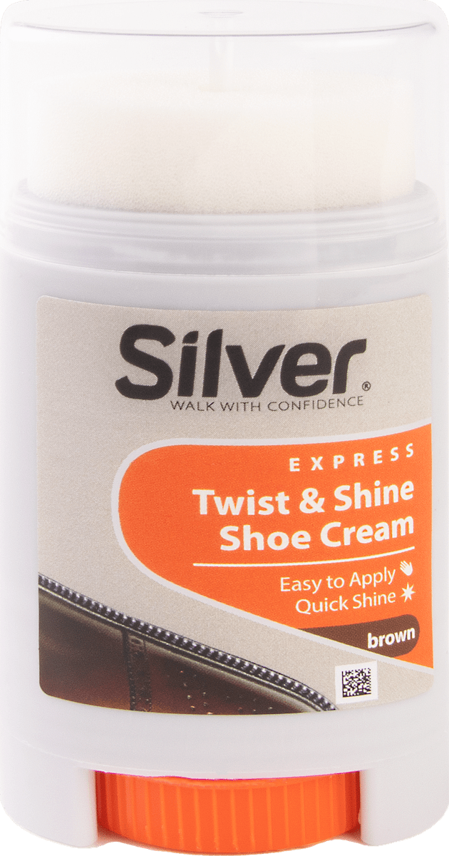 Silver krém na obuv šroubovací hnědý, 50 ml | dm.cz