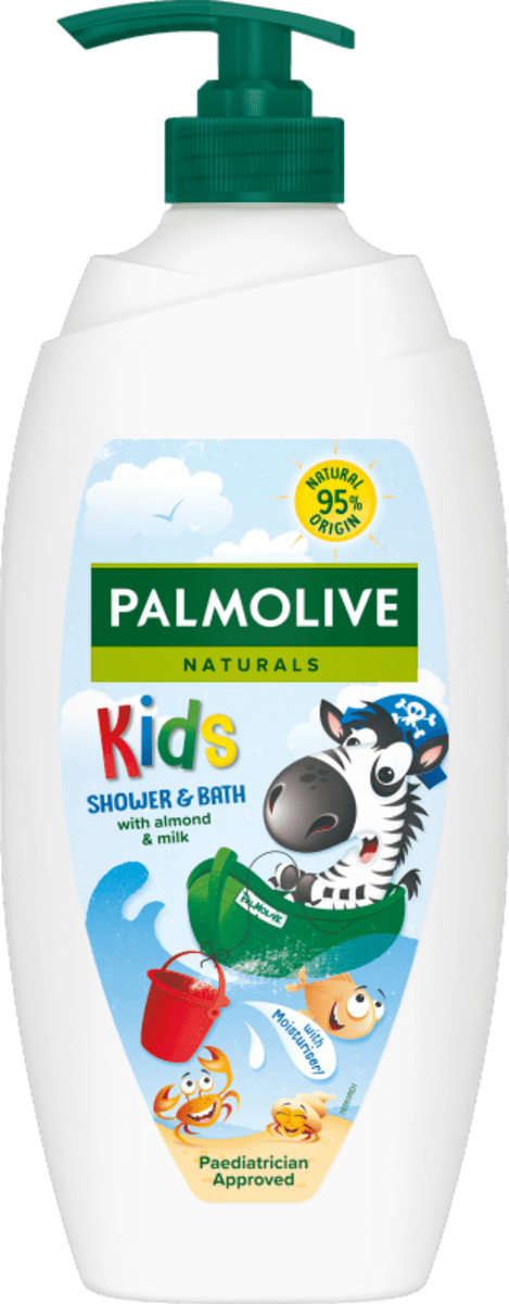 PALMOLIVE Naturals Kids gel za tuširanje i pjena za kupanje, 750 ml | dm.hr