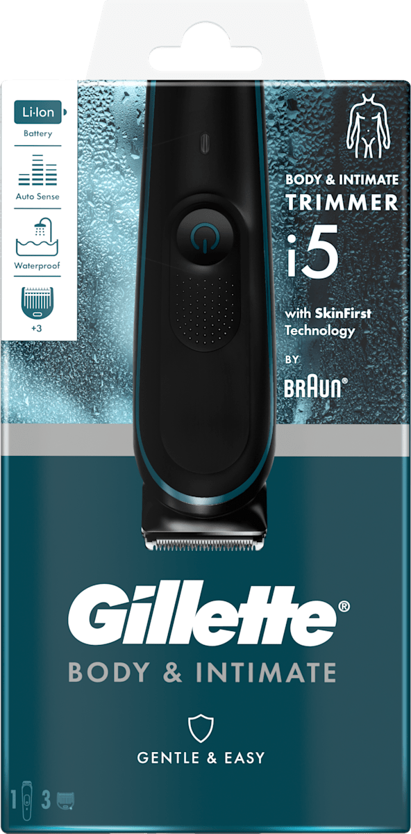 Gillette INTIMATE Body & Intimate pánský zastřihovač intimních partií ...
