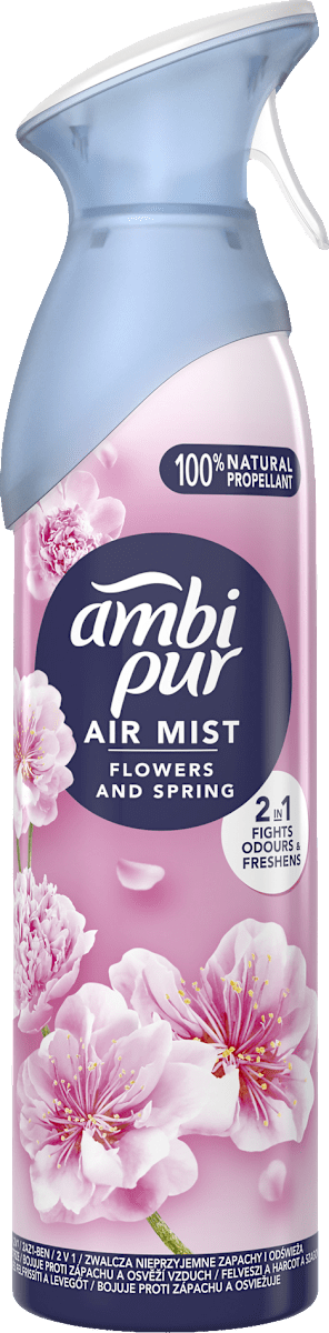 Ambi Pur Osviežovač vzduchu v spreji Flowers and Spring, 185 ml | mojadm.sk