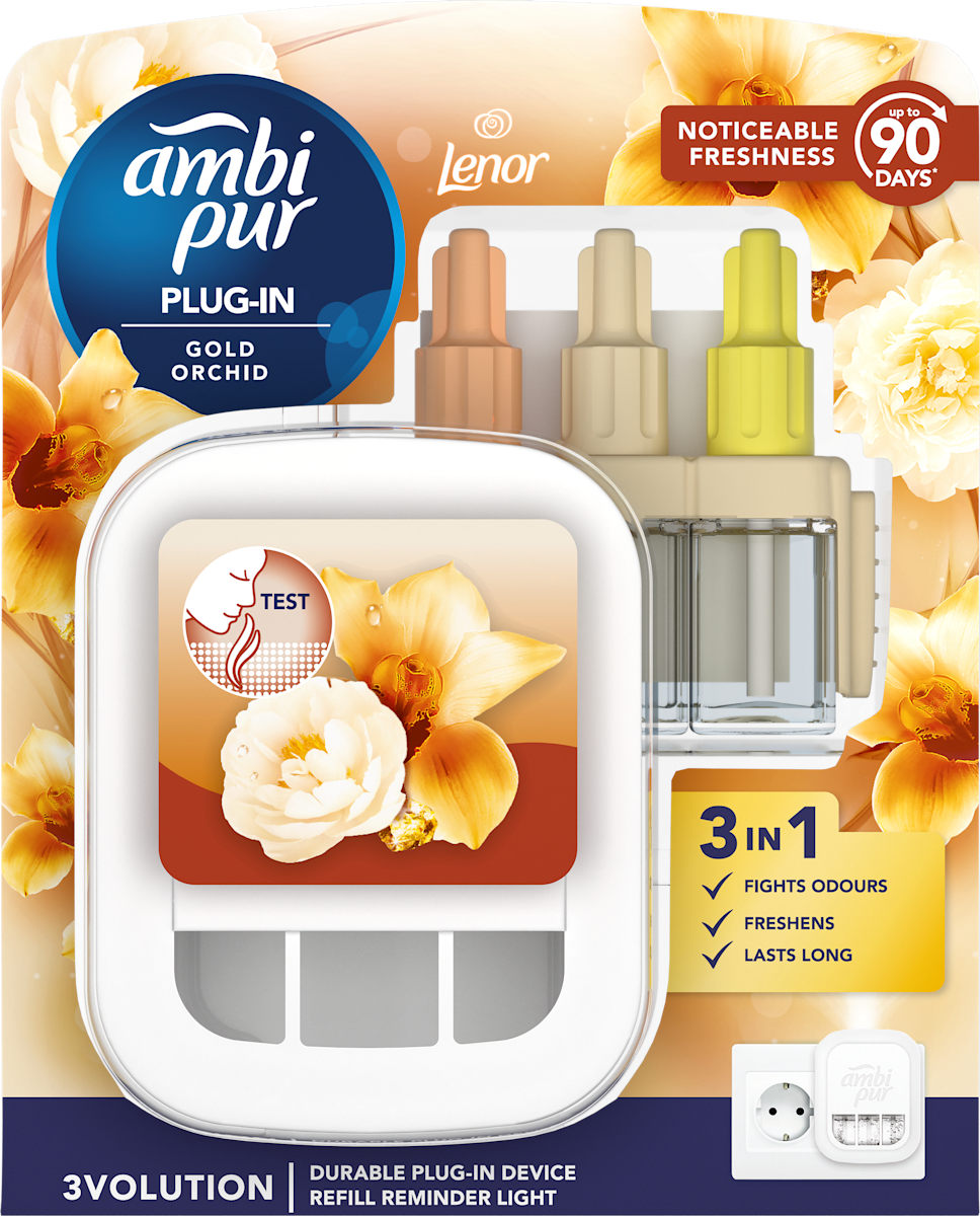 ambi pur Elektromos légfrissítő készülék 3Volution Gold Orchid ...