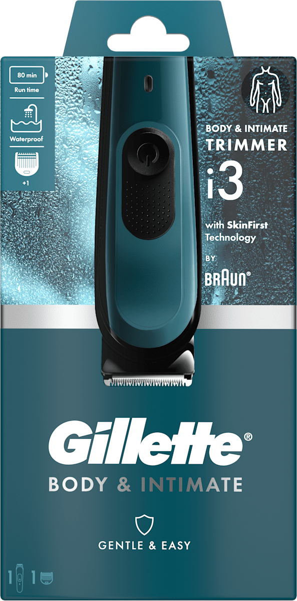 Gillette INTIMATE Body & Intimate pánský zastřihovač intimních partií ...