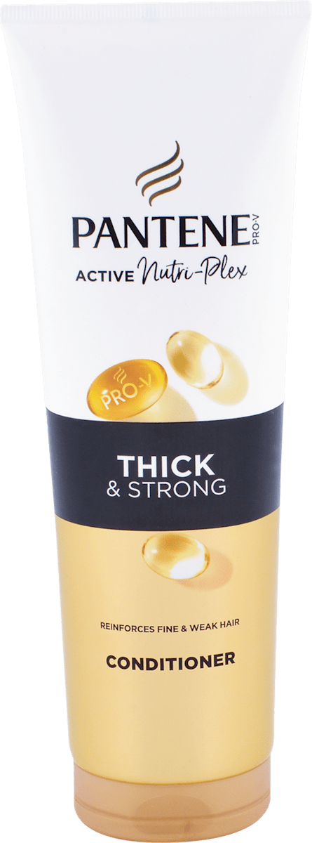 PANTENE PRO-V Kondicionér na oslabené vlasy Active Nutri-Plex Thick & Strong 3v1, 275 mm | mojadm.sk