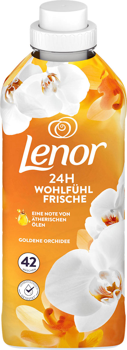 Lenor Weichspüler Goldene Orchidee, 42WL, 882 ml dauerhaft günstig online kaufen | dm.de