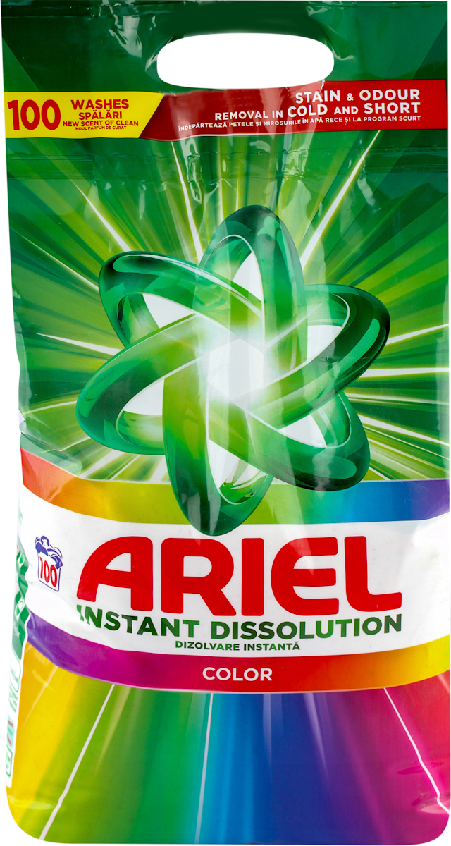 ARIEL INSTANT DISSOLUTION COLOR praškasti detergent za veš, 6,5 kg | dm.rs