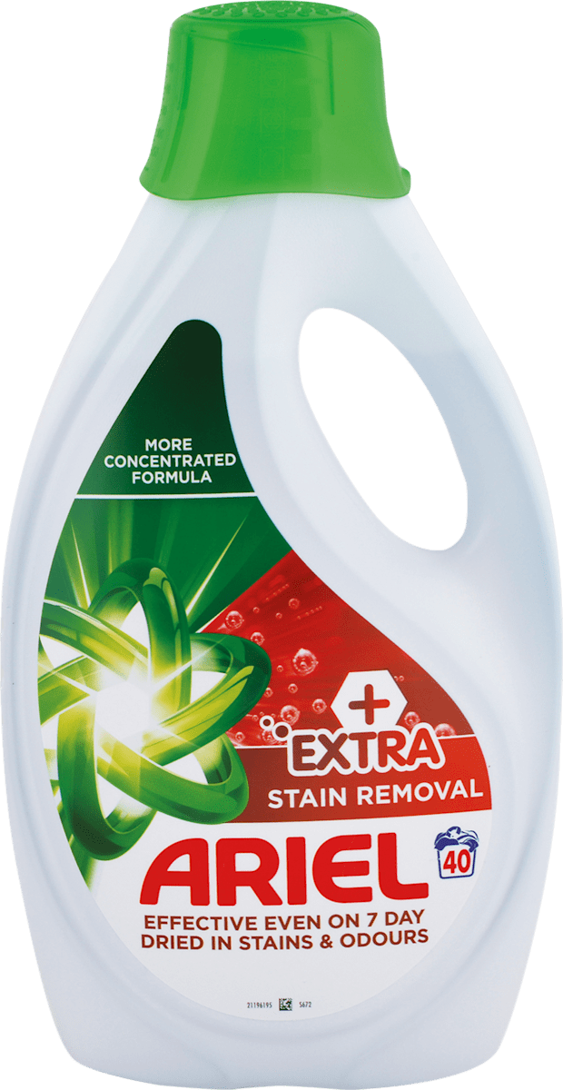 Ariel Prací gél + Extra Stain Removal, 40 PD | mojadm.sk