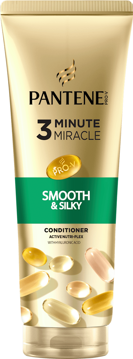 PANTENE PRO-V Balzam za lase 3 Minute Miracle Smooth & Silky, 220 ml | dm.si