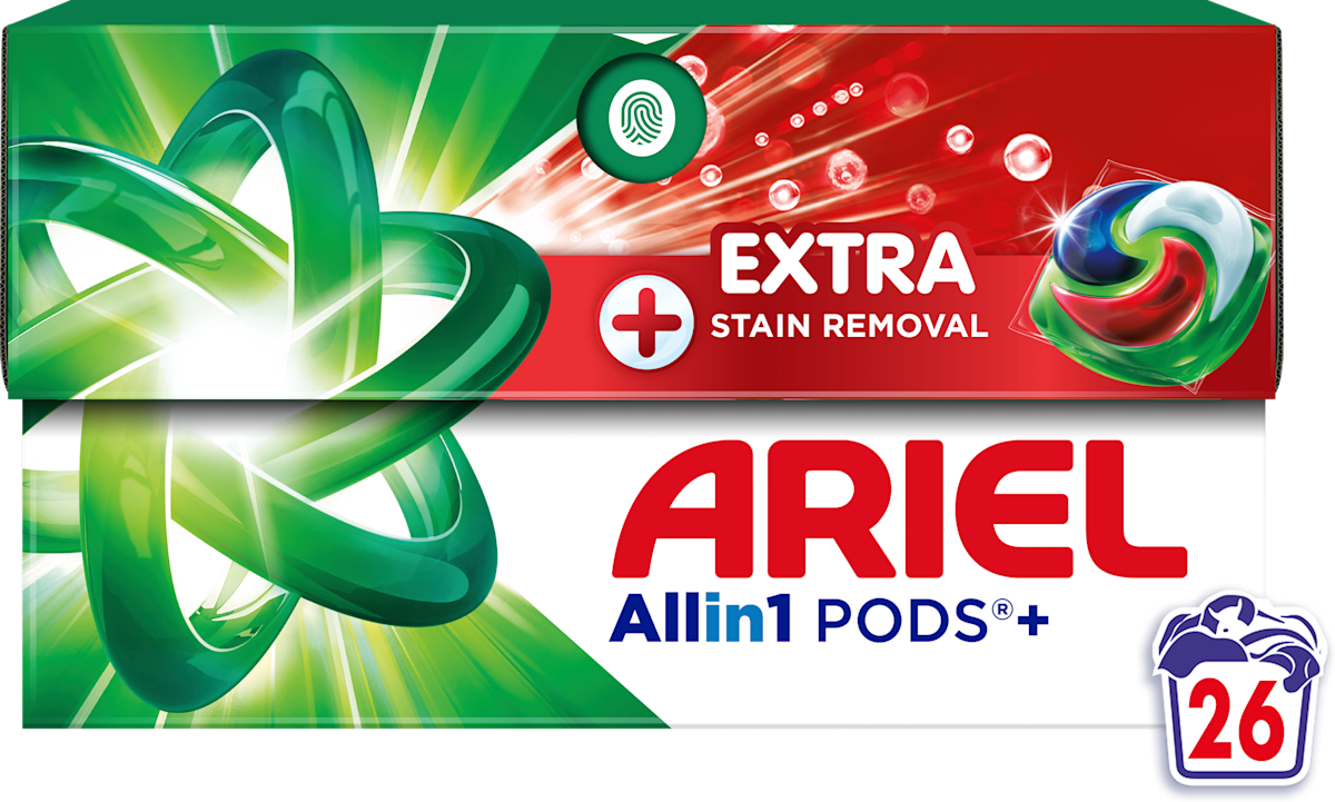 ARIEL Капсули за пране Extra Clean Power, 26 пранета, 637 g | dm България