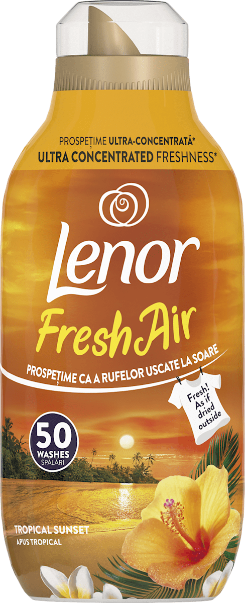 Lenor Омекотител Tropical Sun, 50 пранета, 700 ml | dm България
