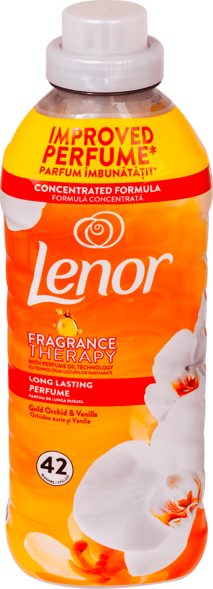 Lenor FRAGRANCE THERAPY omekšivač za veš - Gold Orchid & Vanilla, 882 ml | dm.rs