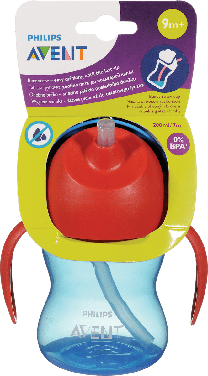 PHILIPS AVENT Magična šolja sa slamčicom. 200ml, za bebe od 9 meseca, 1 ...