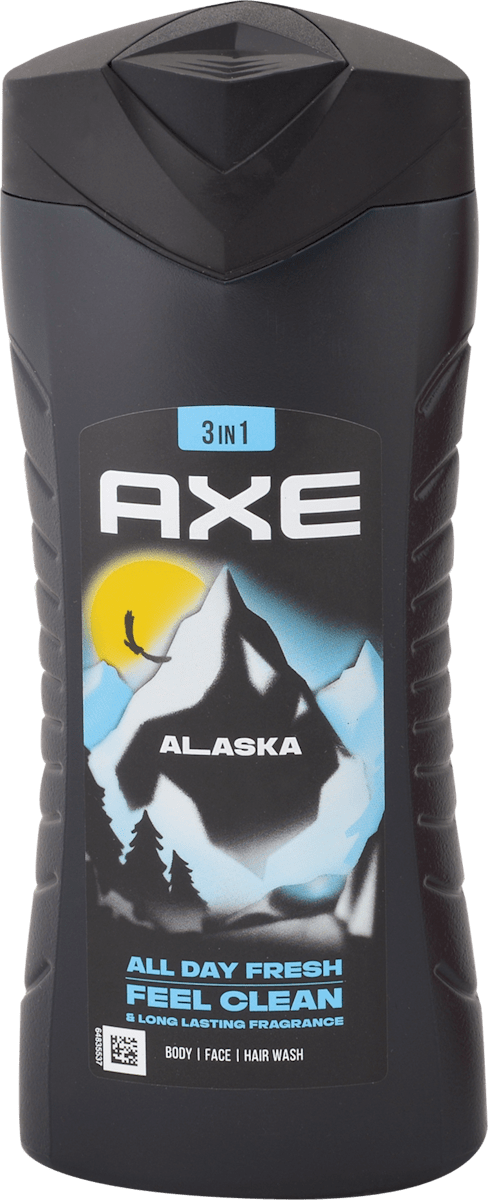 Axe Sprchovací gél Alaska Feel Clean 3v1, 400 ml | mojadm.sk