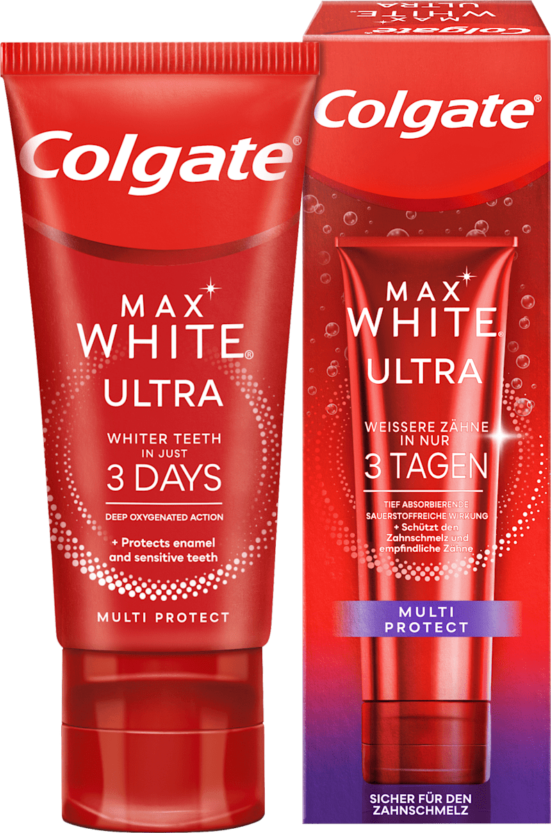 Colgate Zahnpasta Max White Ultra Multi Protect, 50 ml | dm.at