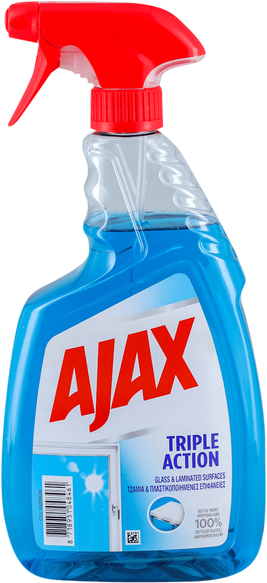AJAX Triple Action sredstvo za čišćenje stakla u spreju, 750 ml | dm.rs