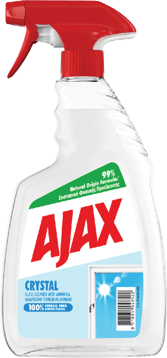 AJAX Čistilo za steklo Crystal clean, 750 ml | dm.si