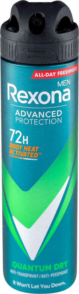 Rexona men ADVANCED PROTECTION QUANTUM DRY deo sprej, 150 ml | dm.rs