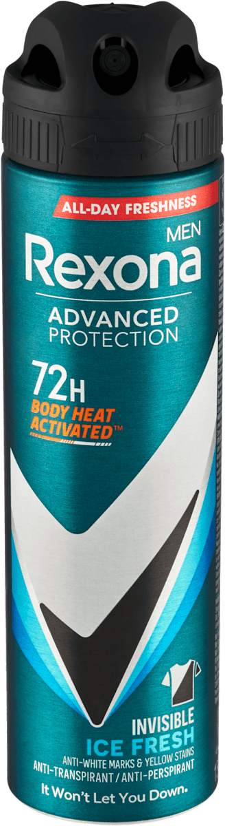 Rexona men Pánsky antiperspirant v spreji Advanced Protection Invisible ...