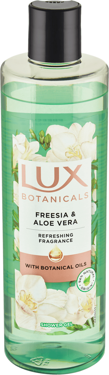 LUX Sprchovací gél Botanicals Freesia & Aloe Vera, 480 ml | mojadm.sk