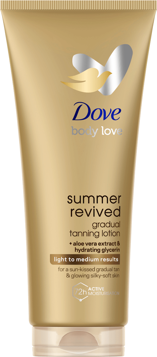 Dove Selbstbräuner Lotion gradual tanning light to medium, 200 ml | dm.at