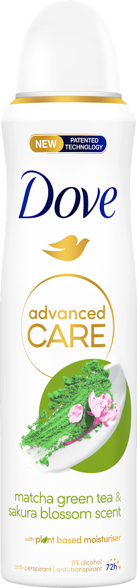 Dove advanced care dezodorans u spreju Matcha Green Tea & Sakura ...