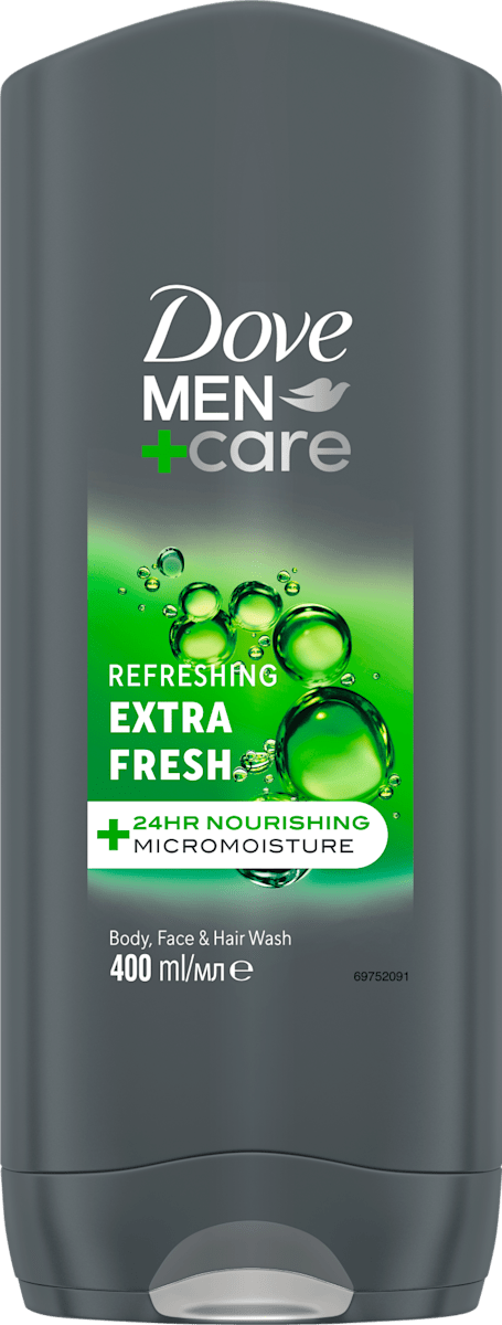 Dove MEN+CARE Gel de duș EXTRA FRESH, 400 ml | dm.ro