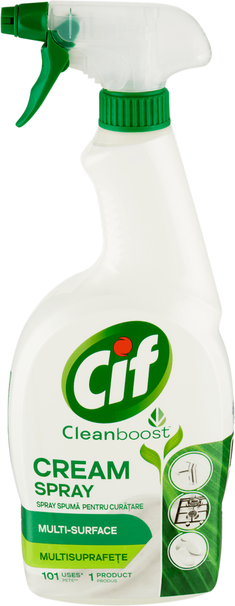 Cif Krémová čistiaca pena Cleanboost, 700 ml | mojadm.sk