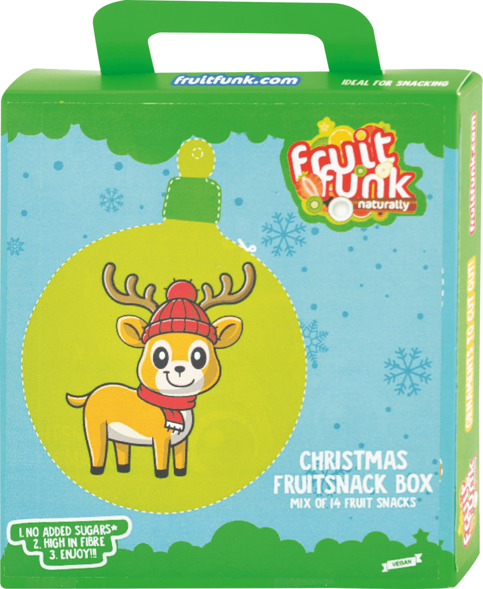 Fruitfunk Darčekové balenie Christmas Fruitsnack Box, 115 g | mojadm.sk