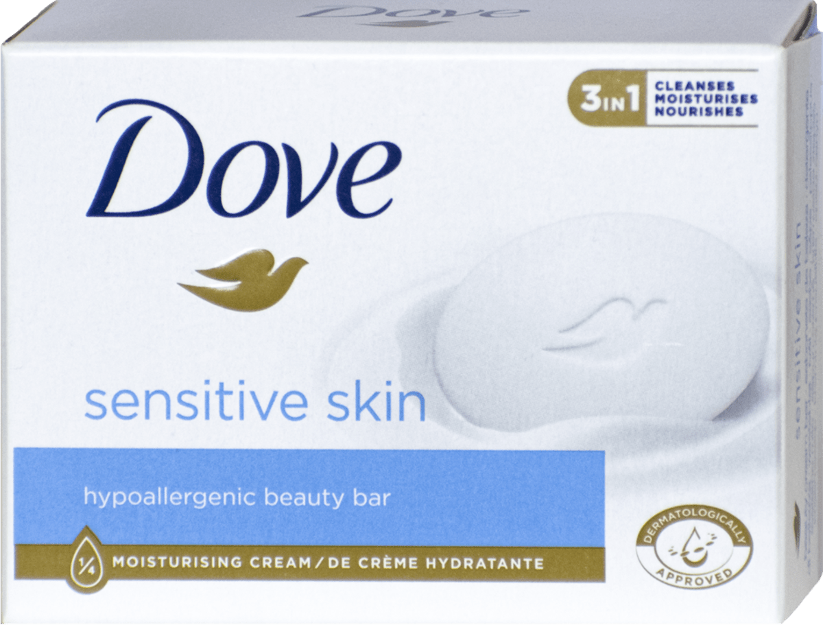 Dove Sensitive, čvrsti sapun, 90 g | dm.rs