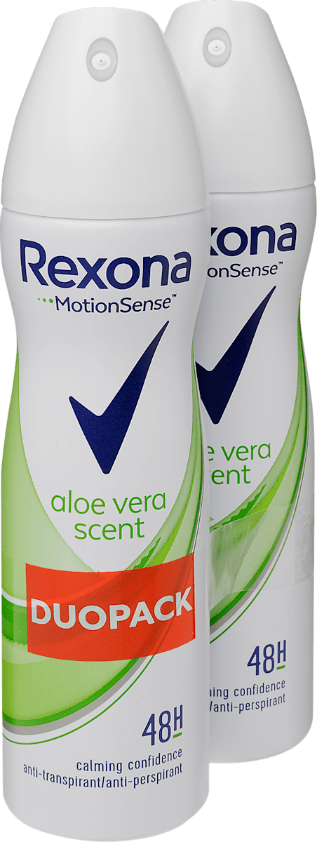 Rexona Deo spray Motionsense Aloe Vera Duopack, 300 ml | dm.hu