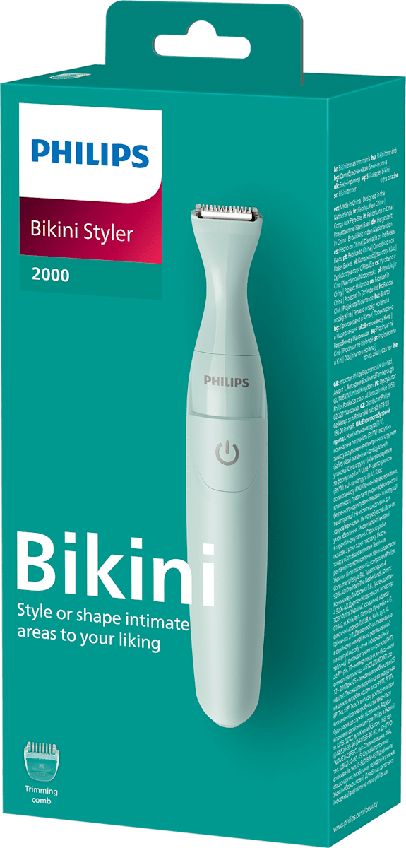 PHILIPS Lady Bikini Styler 2000 - BRT398/15 aparat za podrezivanje i oblikovanje bikini zone, 1 ...