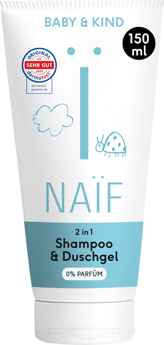 NAIF Baby Shampoo & Duschgel 2in1, 150 ml dauerhaft günstig online ...