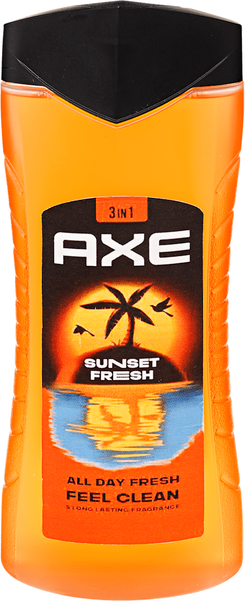 Axe Sprchovací gél Sunset Fresh Feel Clean 3v1, 400 ml | mojadm.sk