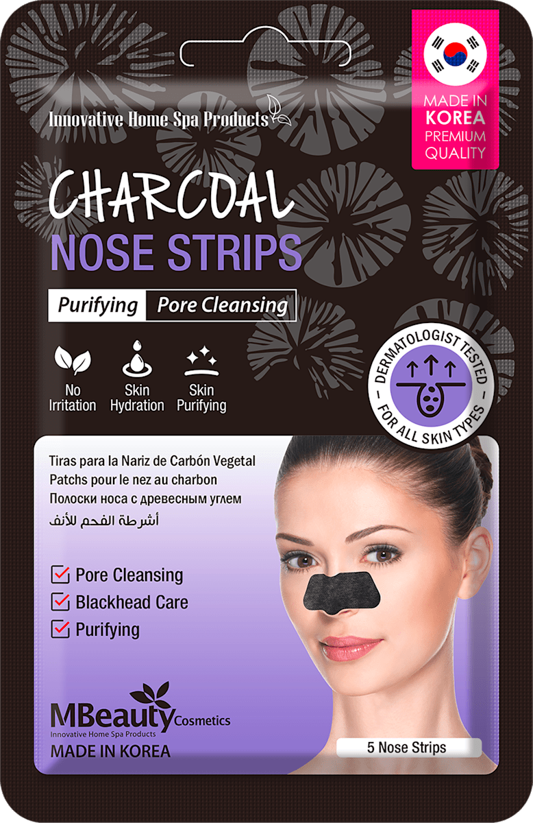 MBeauty Trakice za nos sa ugljem za čišćenje pora, 5 kom. | dm Bosna i Hercegovina