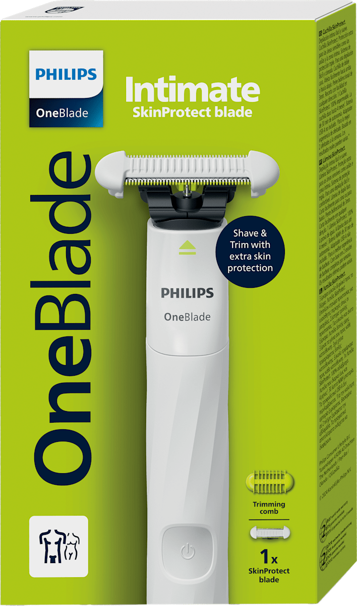 PHILIPS OneBlade Intimate SkinProtect blade električni brijač za ...