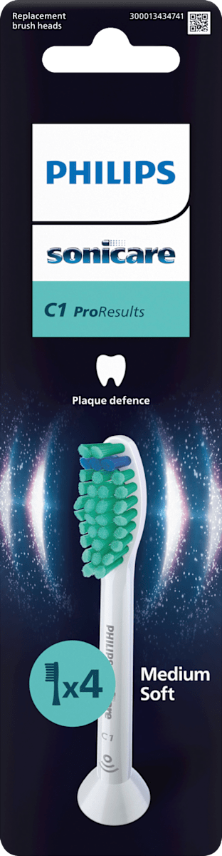 Philips Sonicare Aufsteckbürsten C1 ProResults, 4 St dauerhaft günstig online kaufen | dm.de