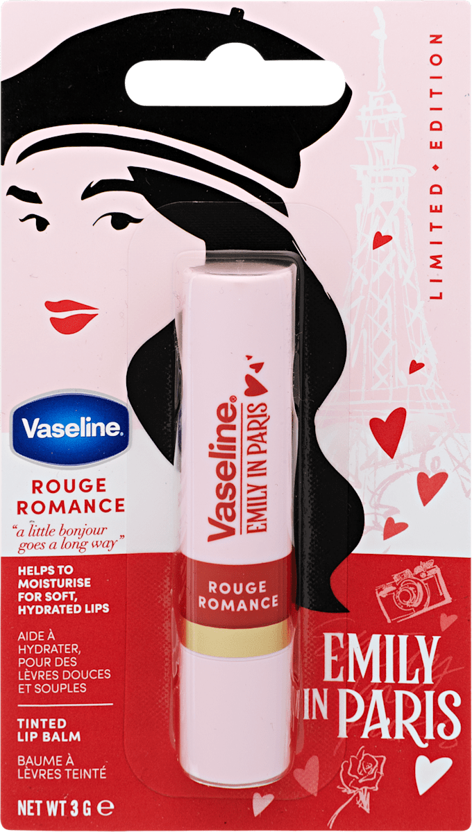 Vaseline Ajakbalzsam Emily in Paris Rouge Romance, 3 g | dm.hu
