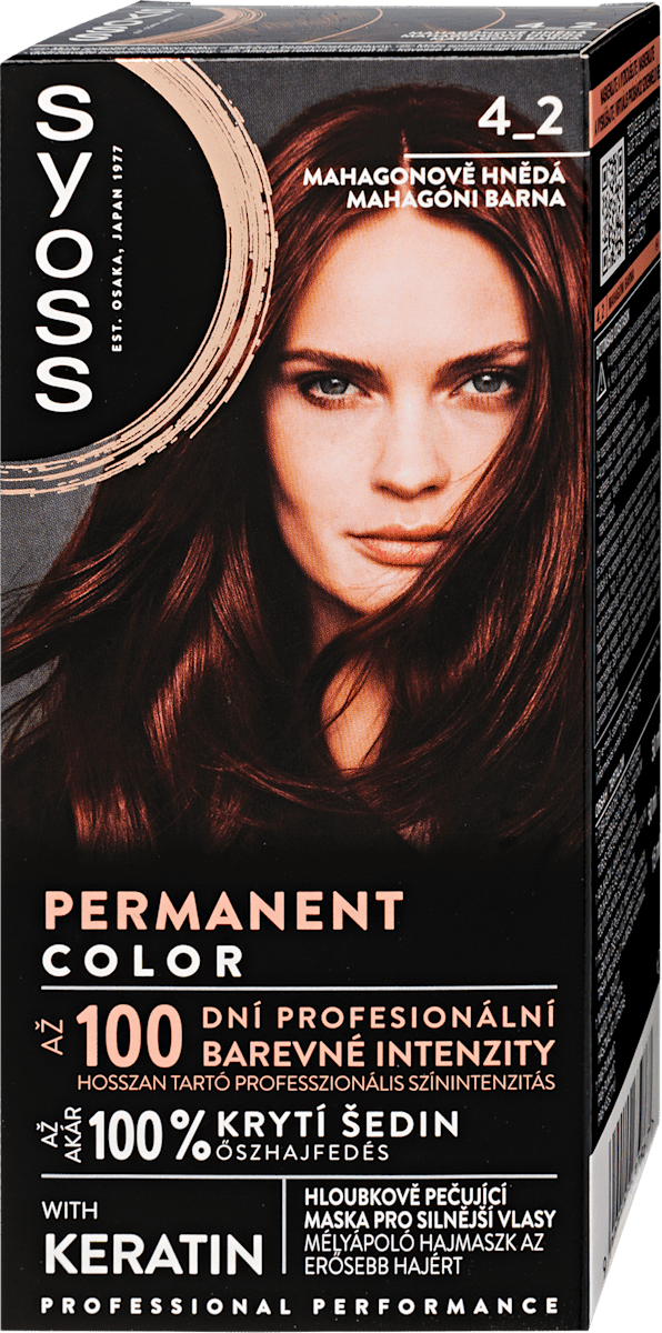 Syoss Boja za kosu - 4-2 Mahagony Brown, 1 kom. | dm Bosna i Hercegovina