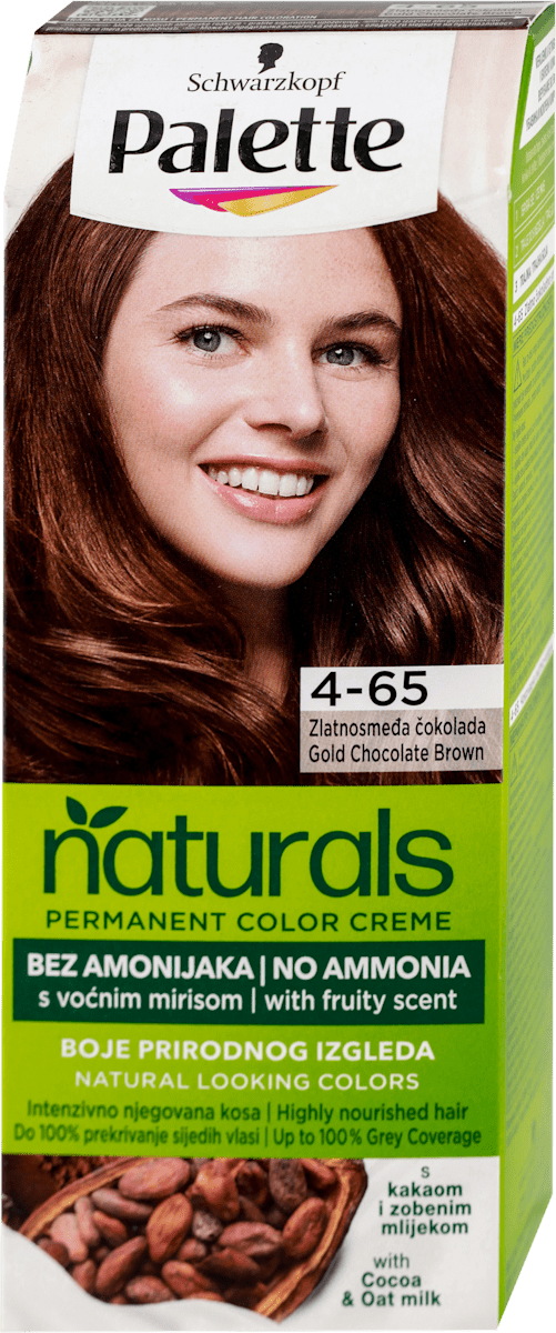 Palette naturals COLOR CREME Farba za kosu – 765 Golden Choco-Late ...