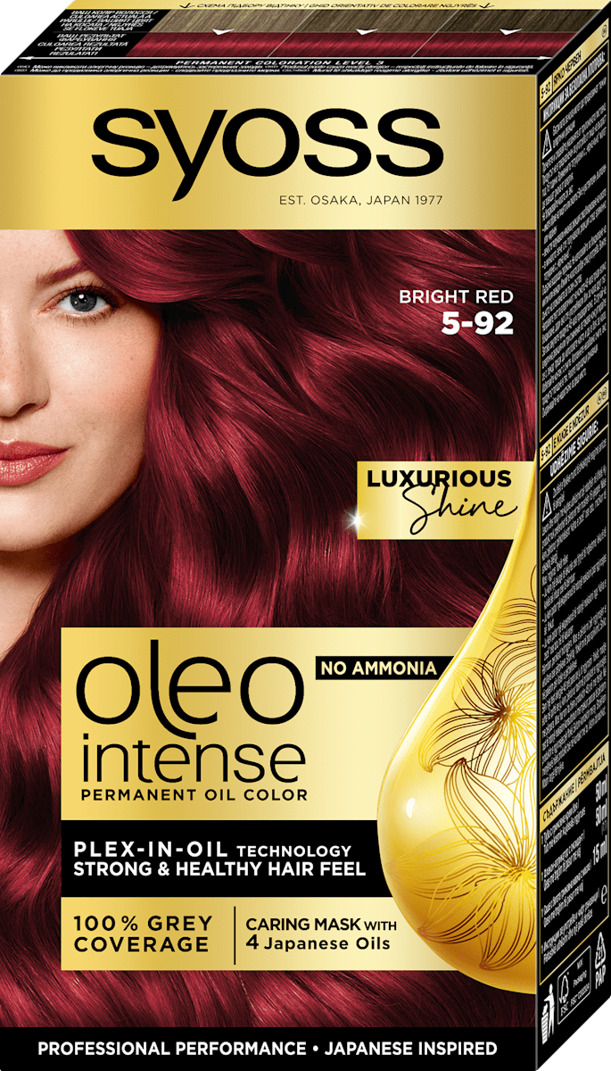 Syoss Oleo Intense Boja za kosu – 5-92 Bright Red, 1 kom. | dm Bosna i ...