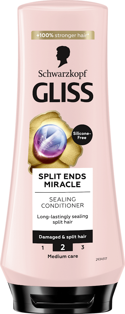 Schwarzkopf GLISS SPLIT ENDS MIRACLE regenerator za suvu i oštećenu ...