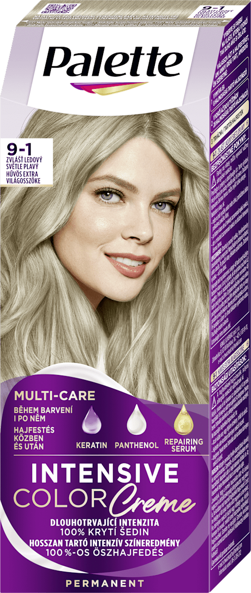 Palette INTENSIVE COLOR CREME Боя за коса - Nr.9-1 Хладно екстра светло ...