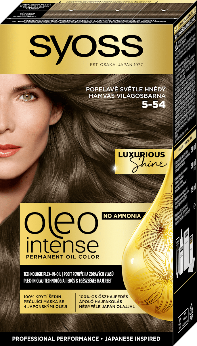 Syoss Oleo Intense Boja za kosu - Ashy Light Brown, 1 kom. | dm Bosna i ...