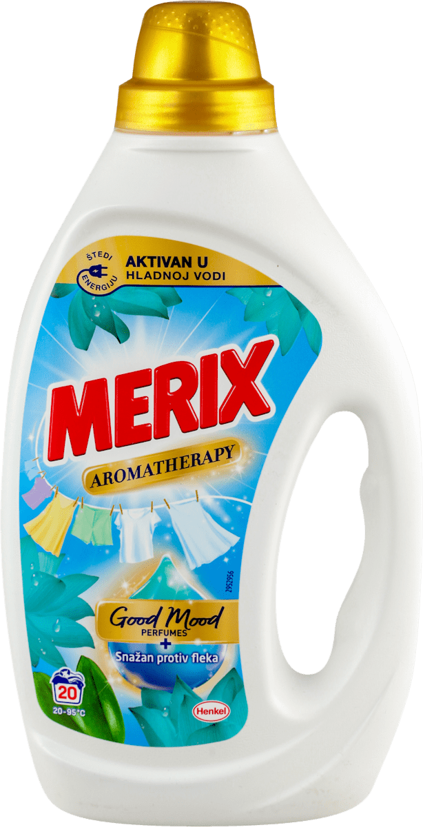 MERIX AROMATHERAPY Good Mood PERFUMES gel tečni detergent - Lotus, 900 ml | dm.rs