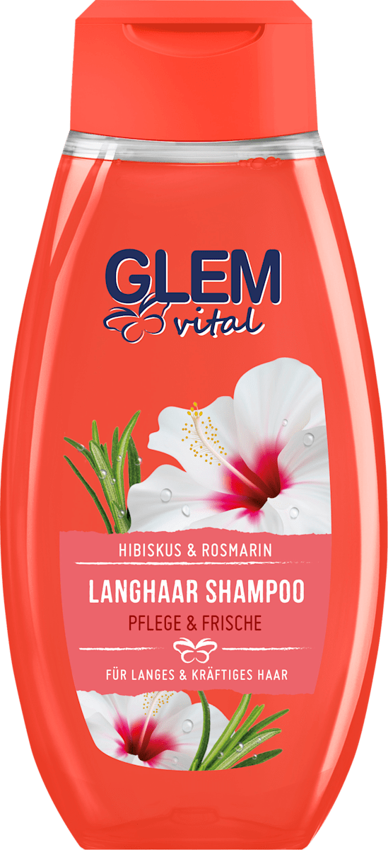 Schwarzkopf GLEM vital Shampoo Hibiskus und Rosmarin, 350 ml | dm.at